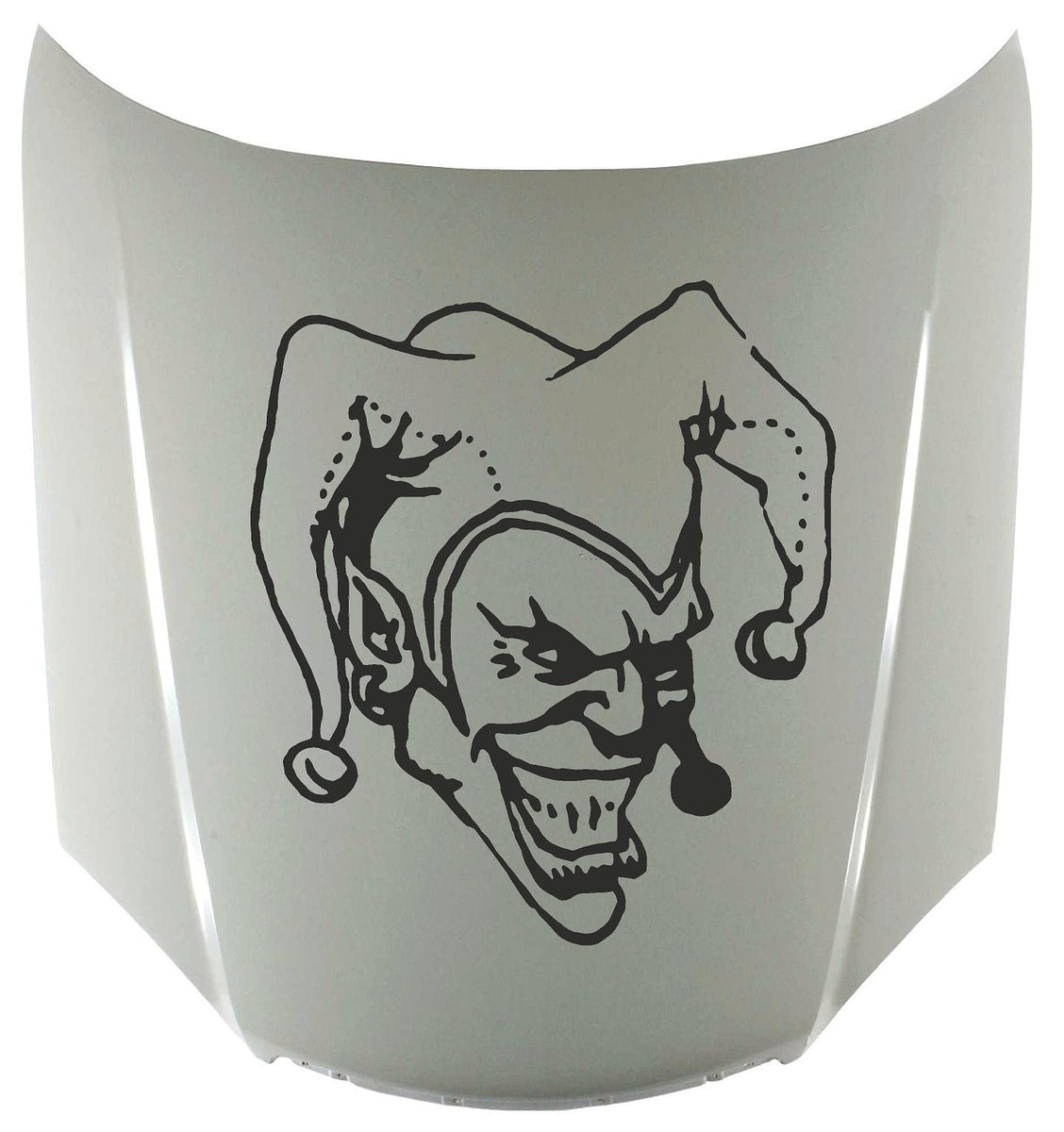 Jester Joker Hood Decal Fun Vinyl Sticker for Auto Truck Accessories