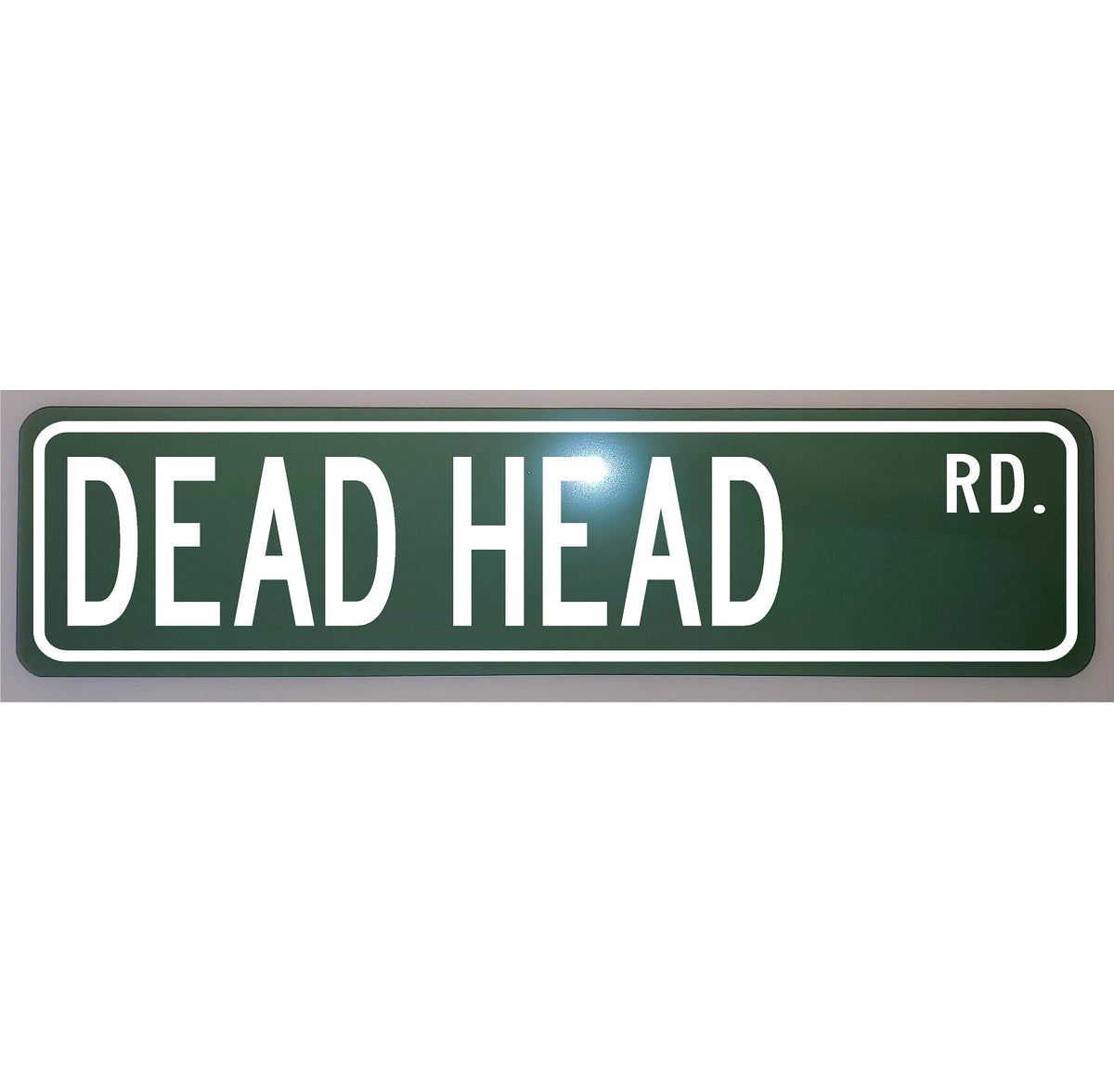 Dead Head Road Metal Street Sign for Man Cave