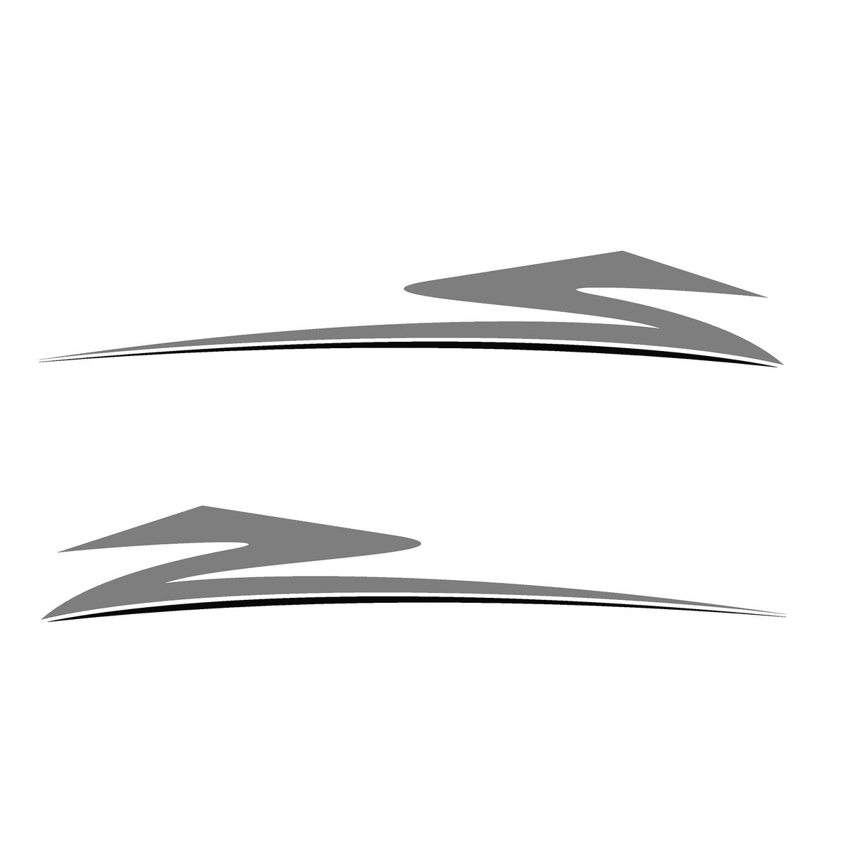 Golf Cart Decals Two Color Side By Side Off Road ATV Racing Stickers G