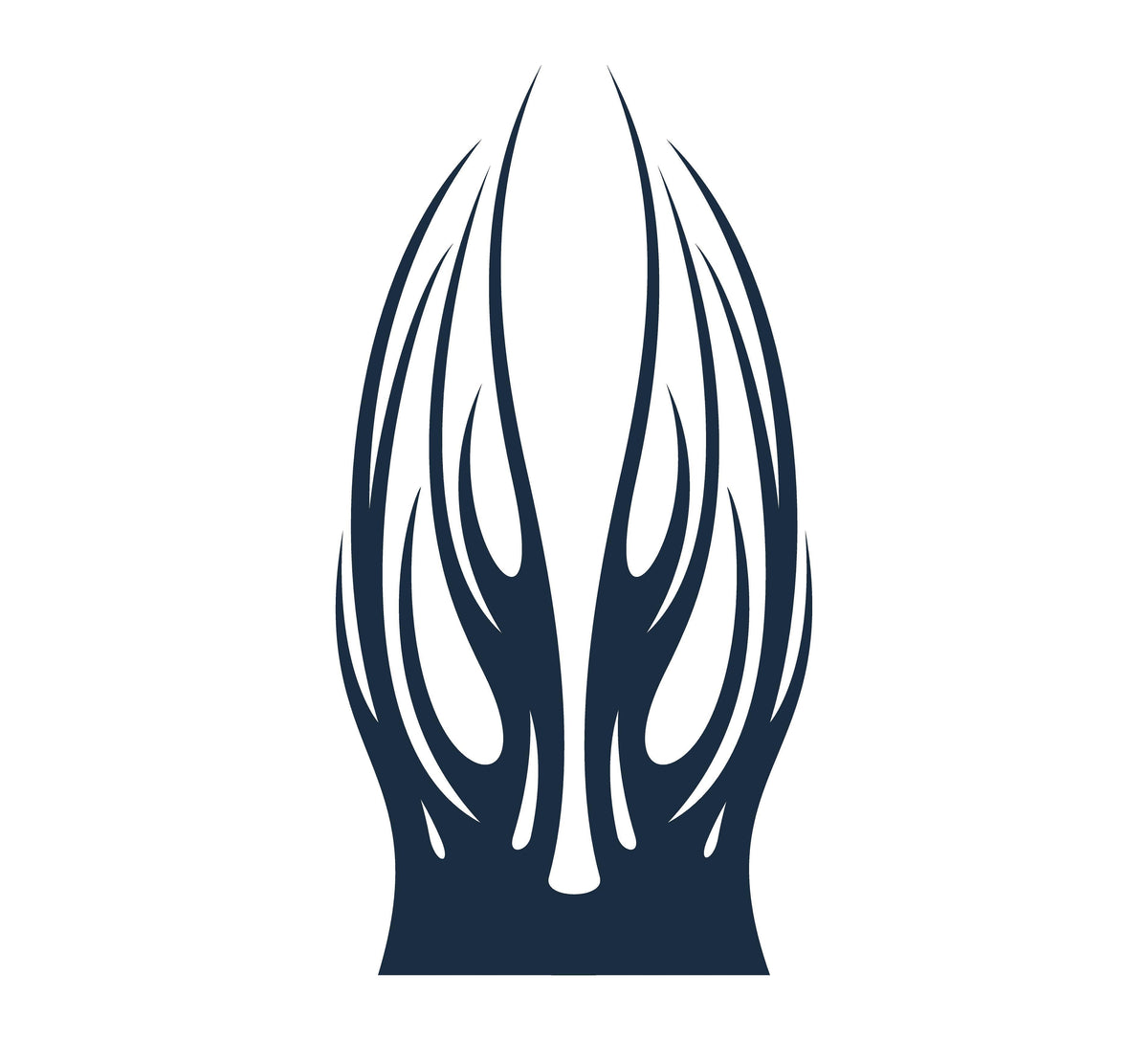 Flame Graphics Decals for Custom Vehicle Hoods