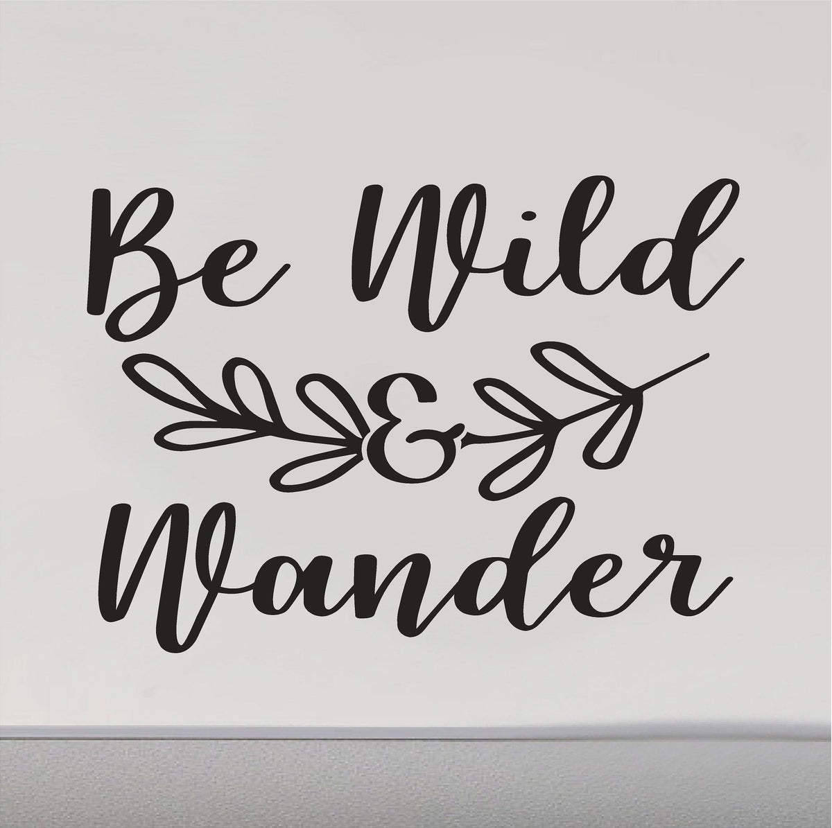 Be Wild and Wander RV Decal for Adventure Lovers