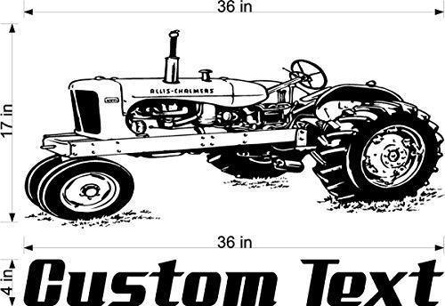 Farm Tractor Car Wall Decals for Boys Room Decor