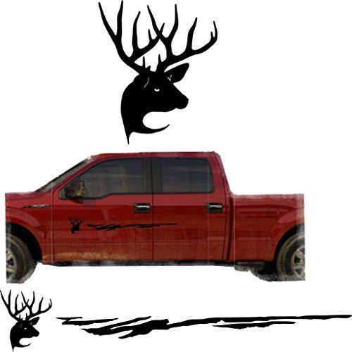 Deer Hunting Buck Vinyl Decals for Trucks