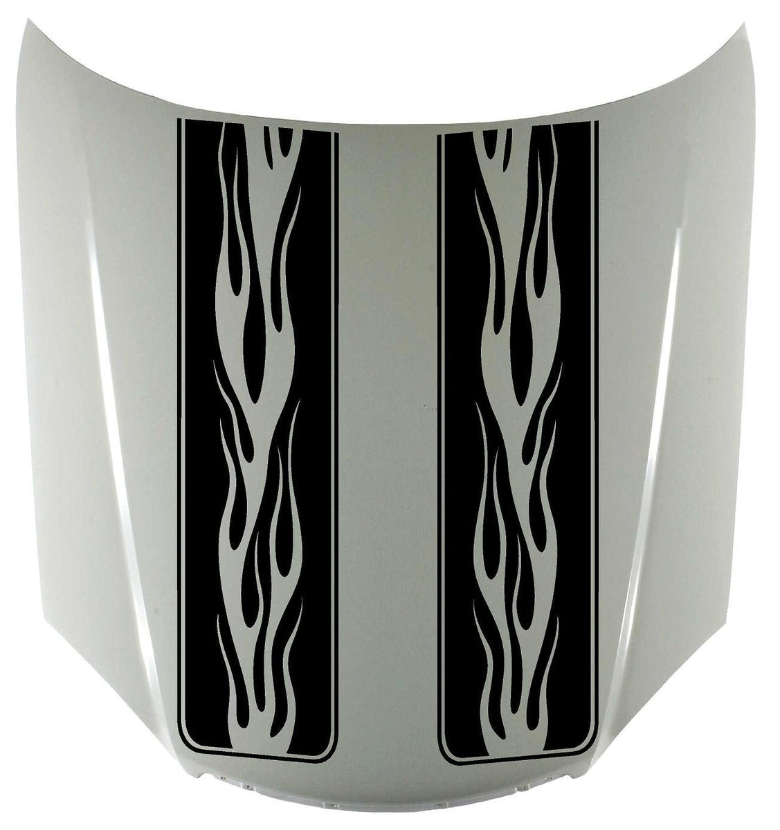 Flame Stripes Hood Decal Car Truck Decals Vinyl Sticker Graphic