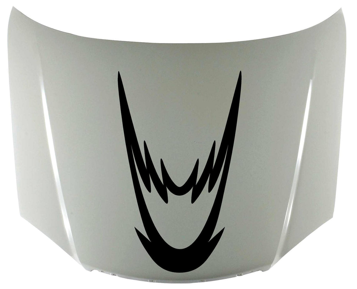 Graphic Hood Decals B105 - Sticker Set for Cars Trucks Boats