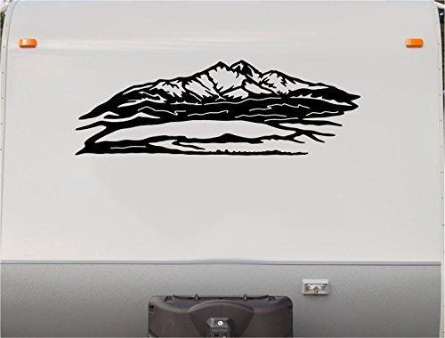 Mountains Scenic Stripes Motor Home Stripe Kit- RV Stickers - Camper V