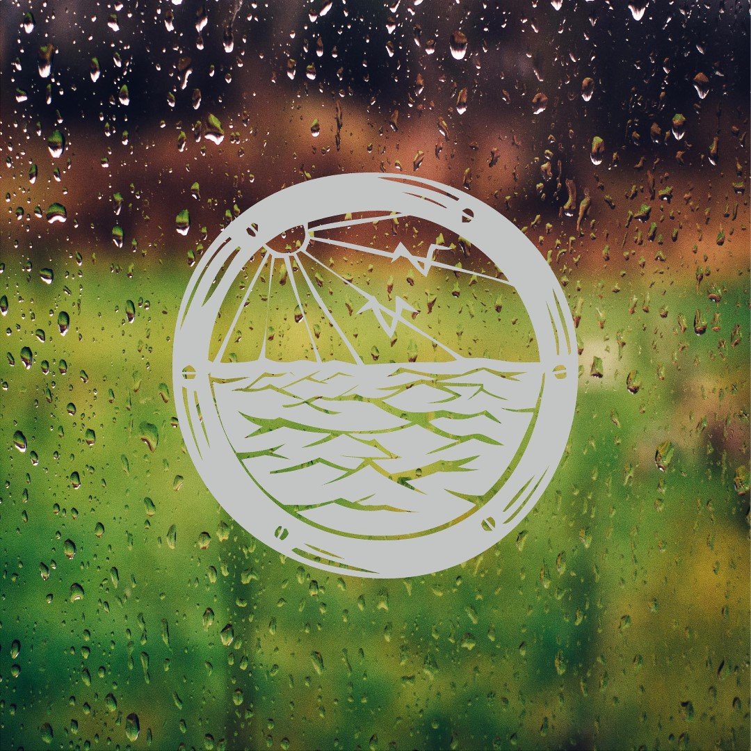 Etched Ship Porthole Vinyl Decals for Windows and Showers