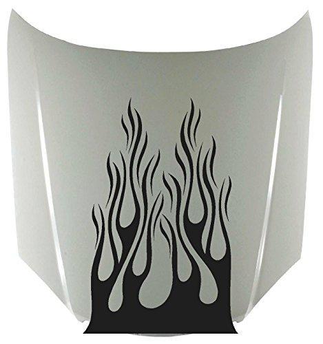 Tribal Flame Fire Car Decals Hood Decal Vinyl Sticker Graphic HF07
