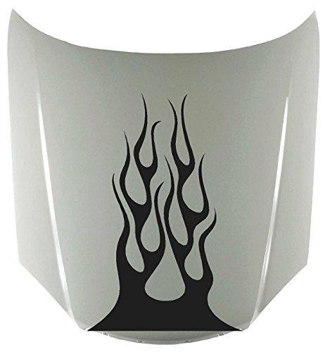 Tribal Flame Fire Car Decals Hood Decal Vinyl Sticker Graphic HF11
