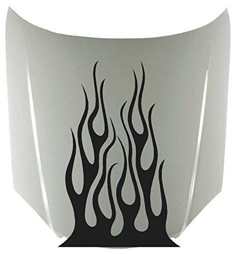 Tribal Flame Fire Car Decals Hood Decal Vinyl Sticker Graphic HF13