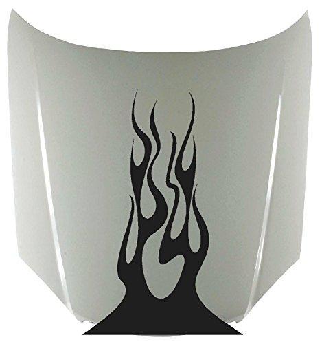 Tribal Flame Fire Car Decals Hood Decal Vinyl Sticker Graphic HF19