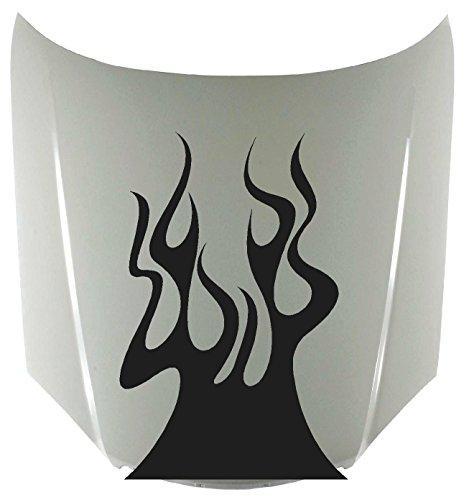 Tribal Flame Fire Car Decals Hood Decal Vinyl Sticker Graphic HF20