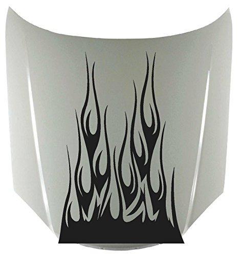 Tribal Flame Fire Car Decals Hood Decal Vinyl Sticker Graphic